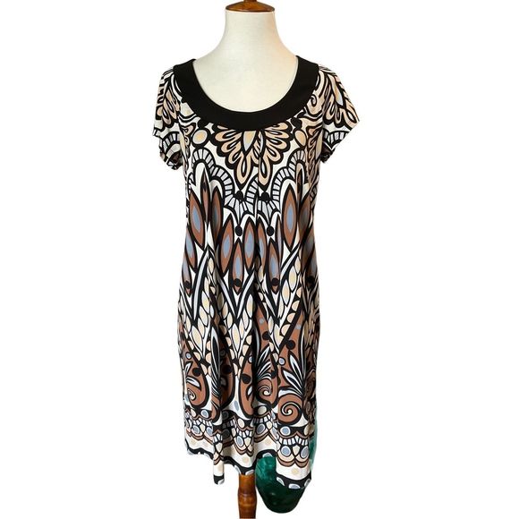 Scarlett | Dresses | Scarlett Fun Bold Print Dress | Poshmark